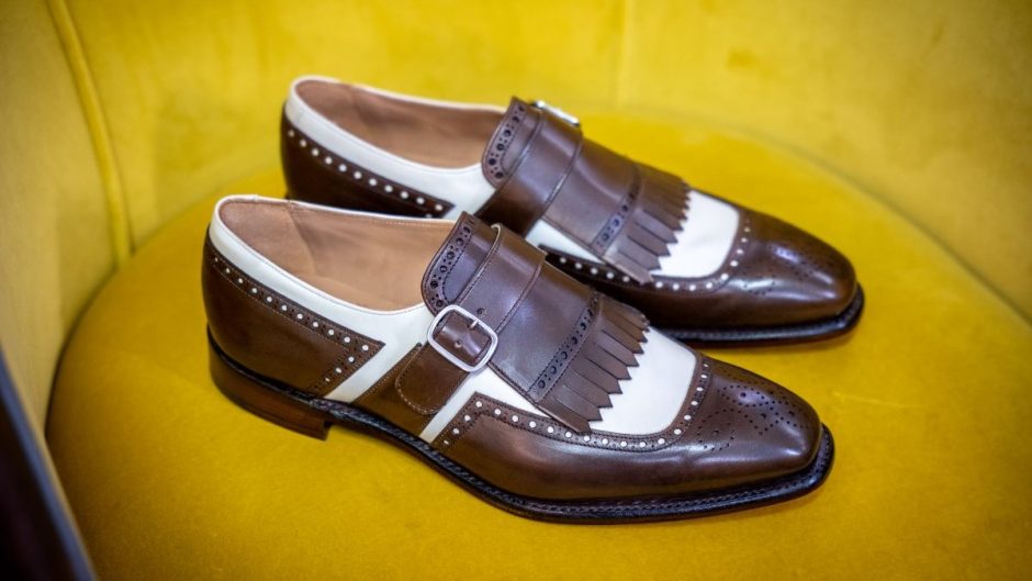 Celebrating British heritage with the Montpellier kiltie monk shoe ...
