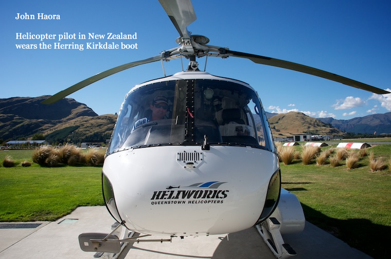 John Haora - Helicopter Pilot in New Zealand Wears Herring Kirkdale ...